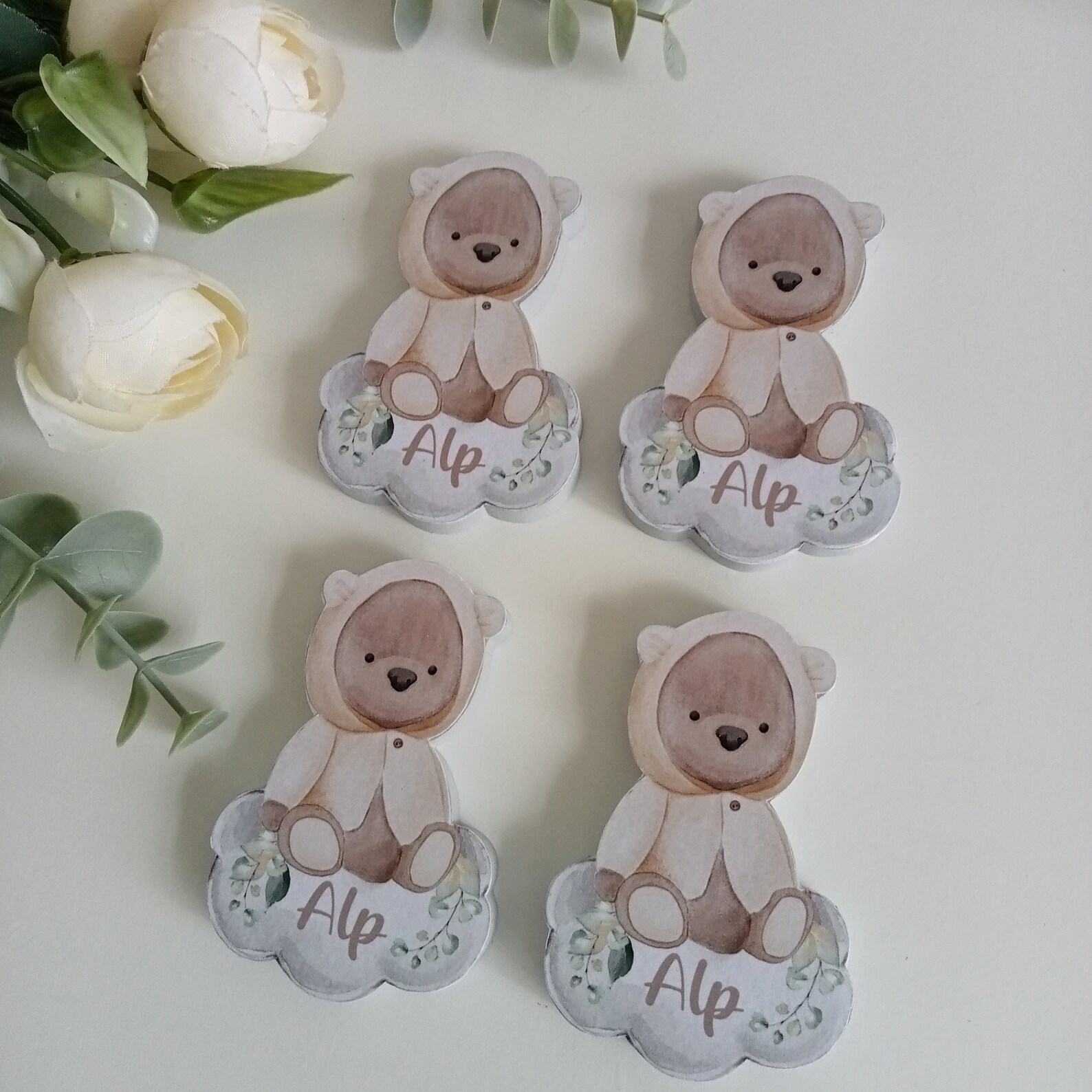 Teddy Bear Gift Magnets, Teddy Bear Baby Shower Gifts, Teddy Bear ...