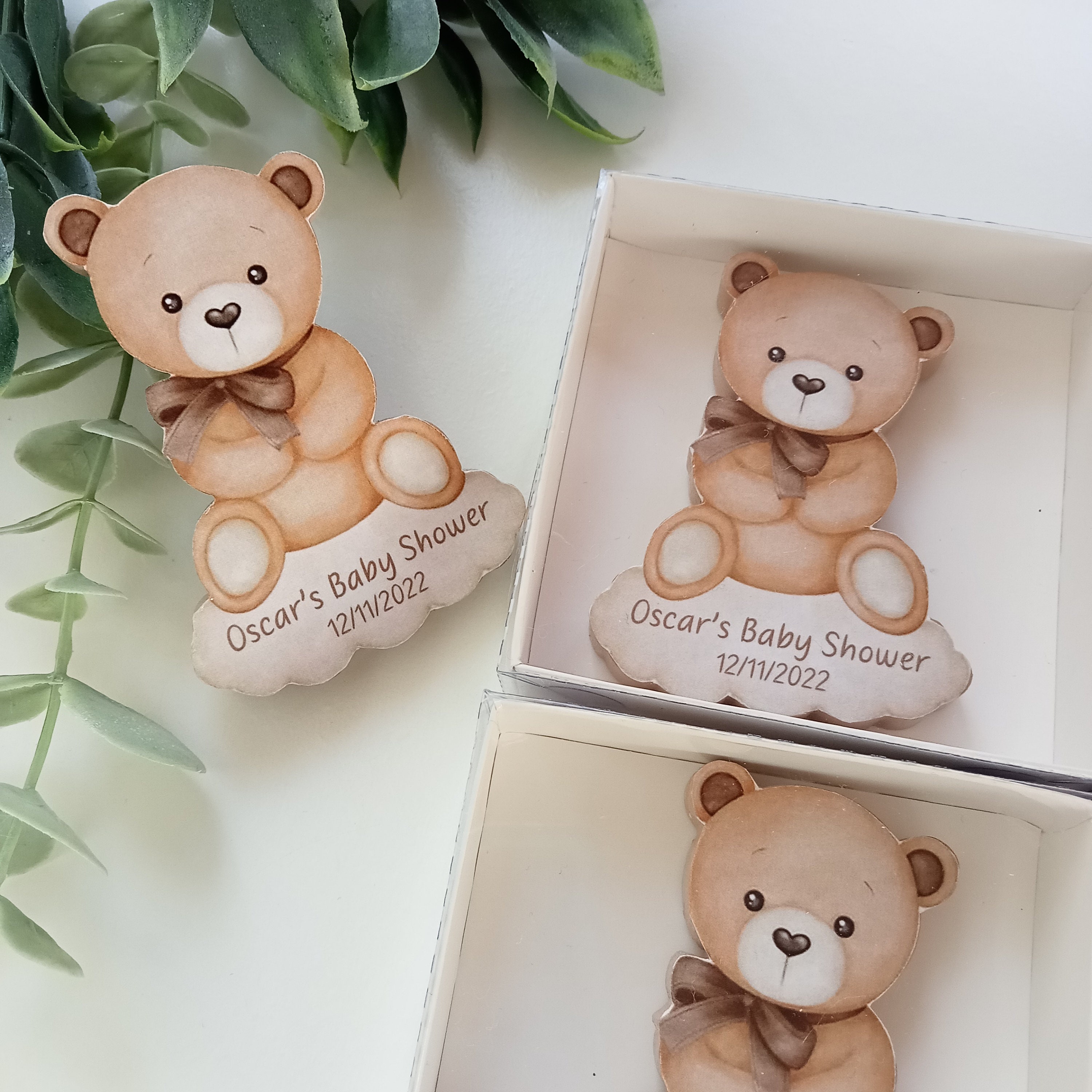 Custom Teddy Bear Baby Shower Favors, Birthday Gifts, Teddy Bear Party ...