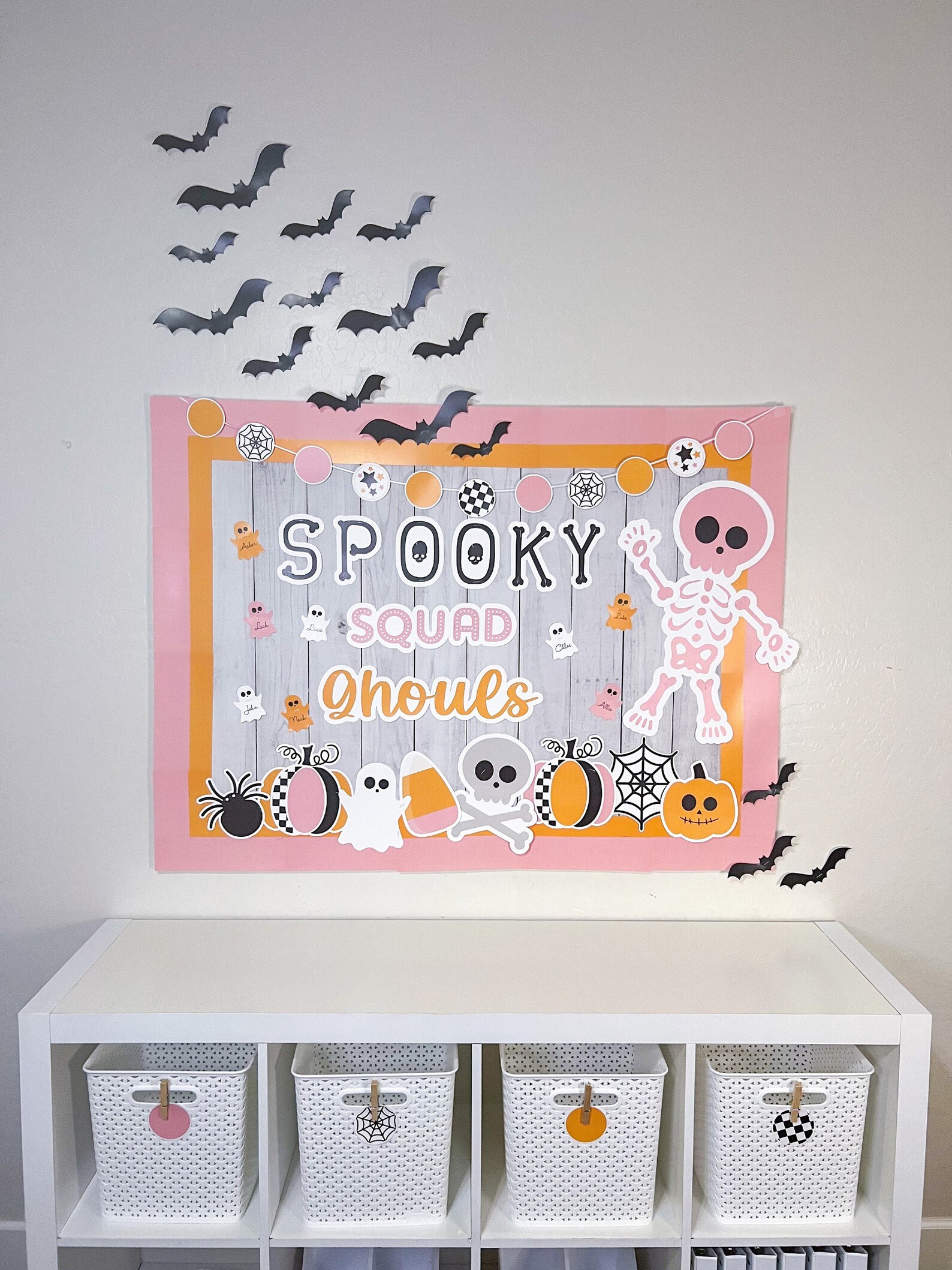 Halloween Pumpkin Themed Teacher Bulletin Board. Classroom - Etsy