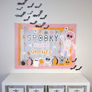 Halloween Bulletin Board: Spooky Squad Ghouls Classroom Decor (PDF ...