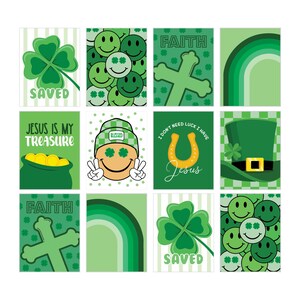 St. Patrick's Day Bulletin Board Kit: Jesus is My Treasure (PDF) - Etsy