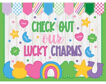 St. Patrick's Day Bulletin Board Kit. Jesus is My Treasure. March ...