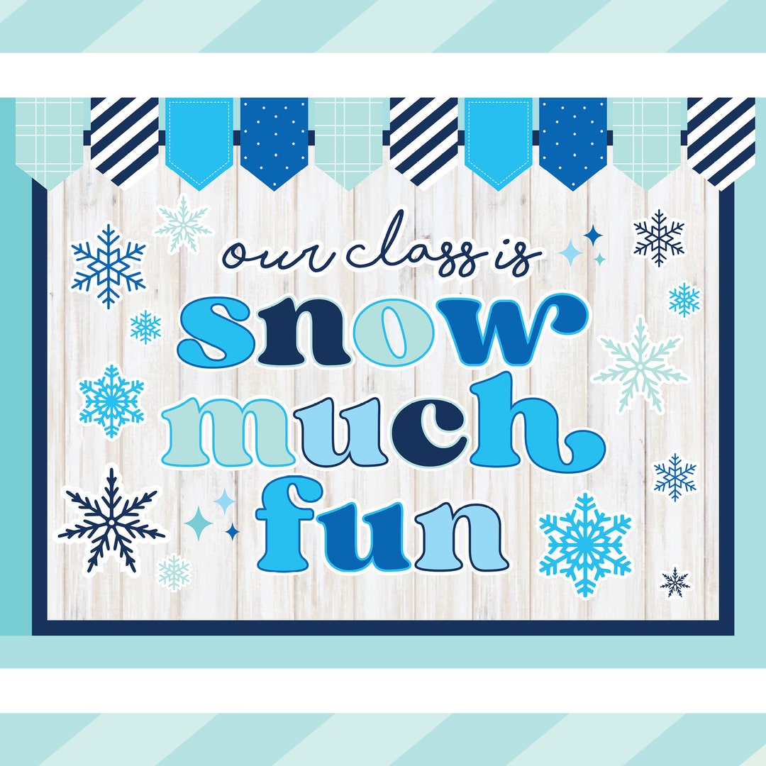 Winter Teacher Bulletin Board. Christmas. Classroom Decoration. Holiday ...