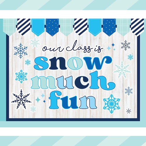 Winter Teacher Bulletin Board. Christmas. Classroom - Etsy