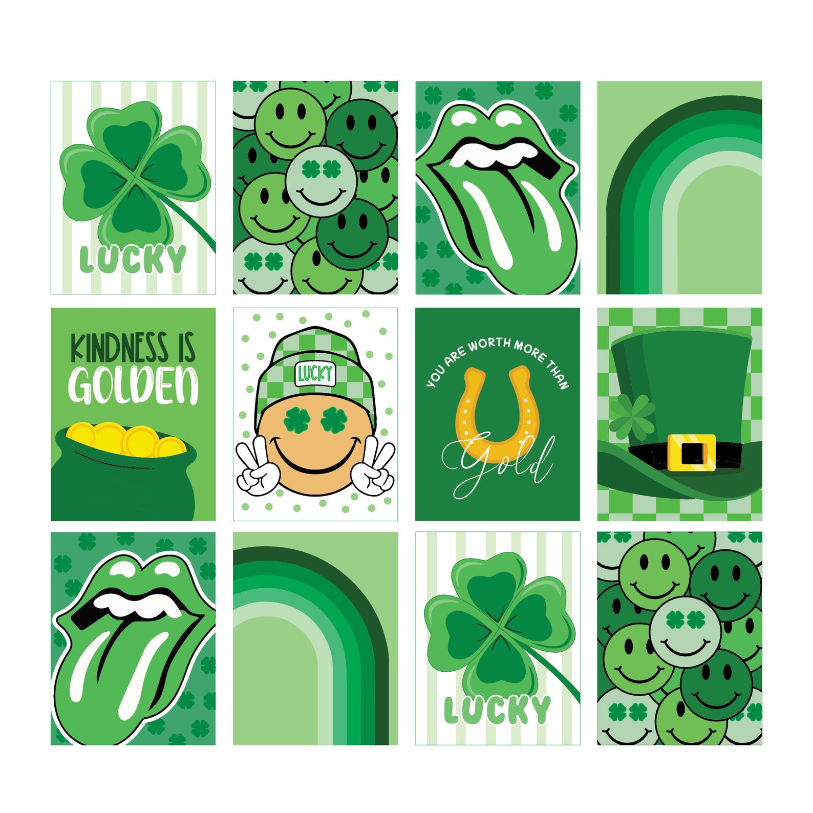 St. Patrick's Day Bulletin Board Kit: Kindness is Golden (PDF) - Etsy