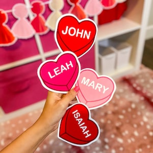 Valentine's Day Bulletin Board Kit: Sweet Heart Candy Classroom Decor ...