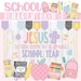 Back to School Bulletin Board Kit. Jesus is the Core to a Great School ...