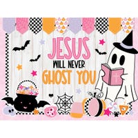 Spooky Halloween Bulletin Board Kit Fall Ghost Classroom Door Decor ...