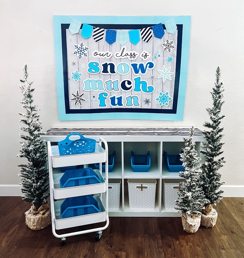 Winter Teacher Bulletin Board. Christmas. Classroom - Etsy