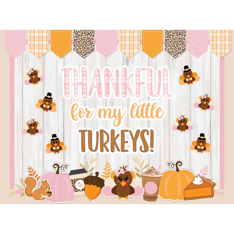 Turkey Bulletin Board - Etsy