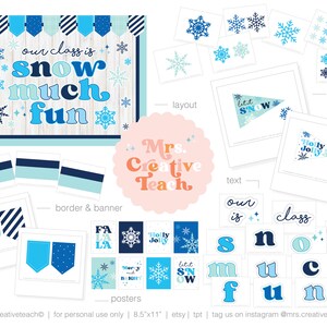 Winter Teacher Bulletin Board. Christmas. Classroom Decoration. Holiday ...