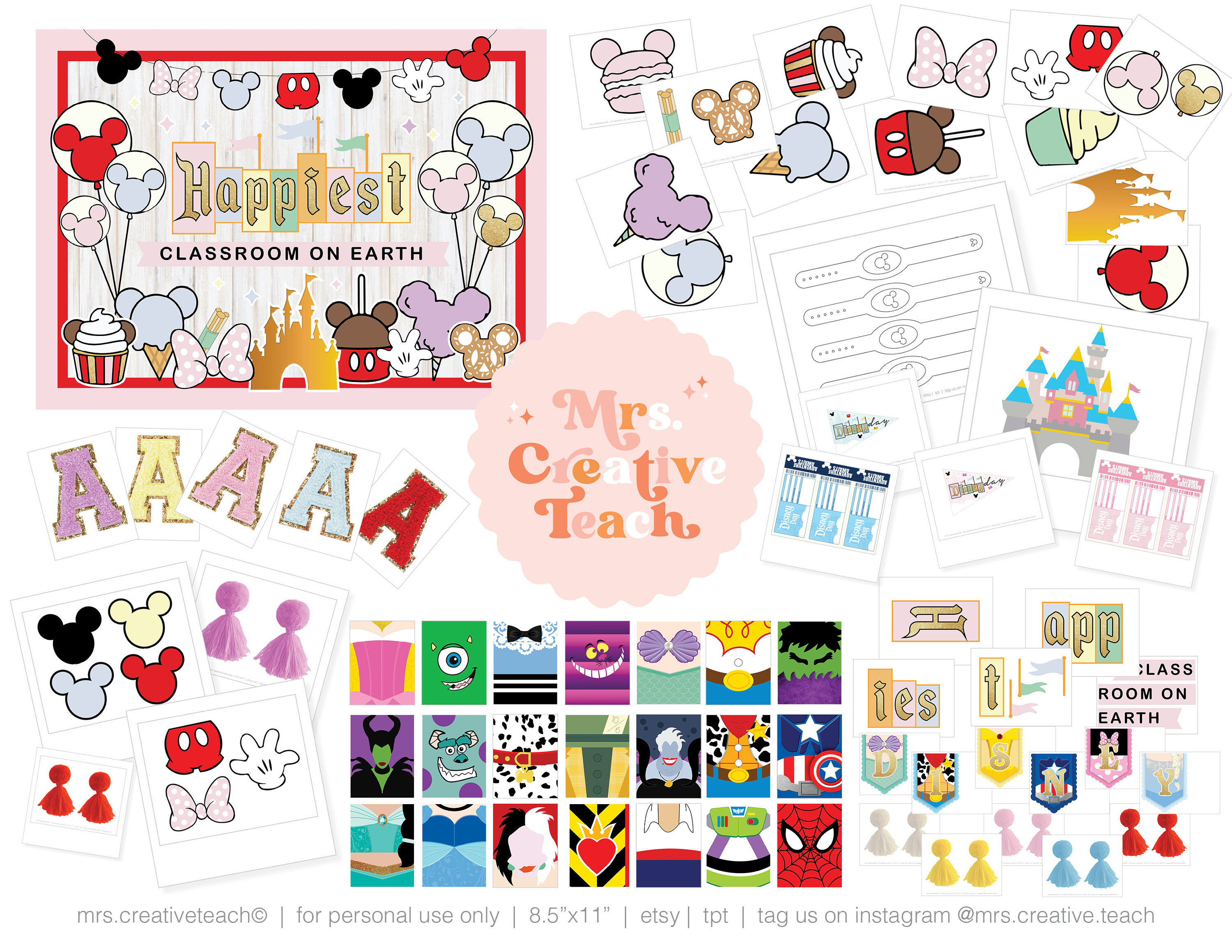 Magical Bulletin Board Kit. Happiest Classroom on Earth. - Etsy