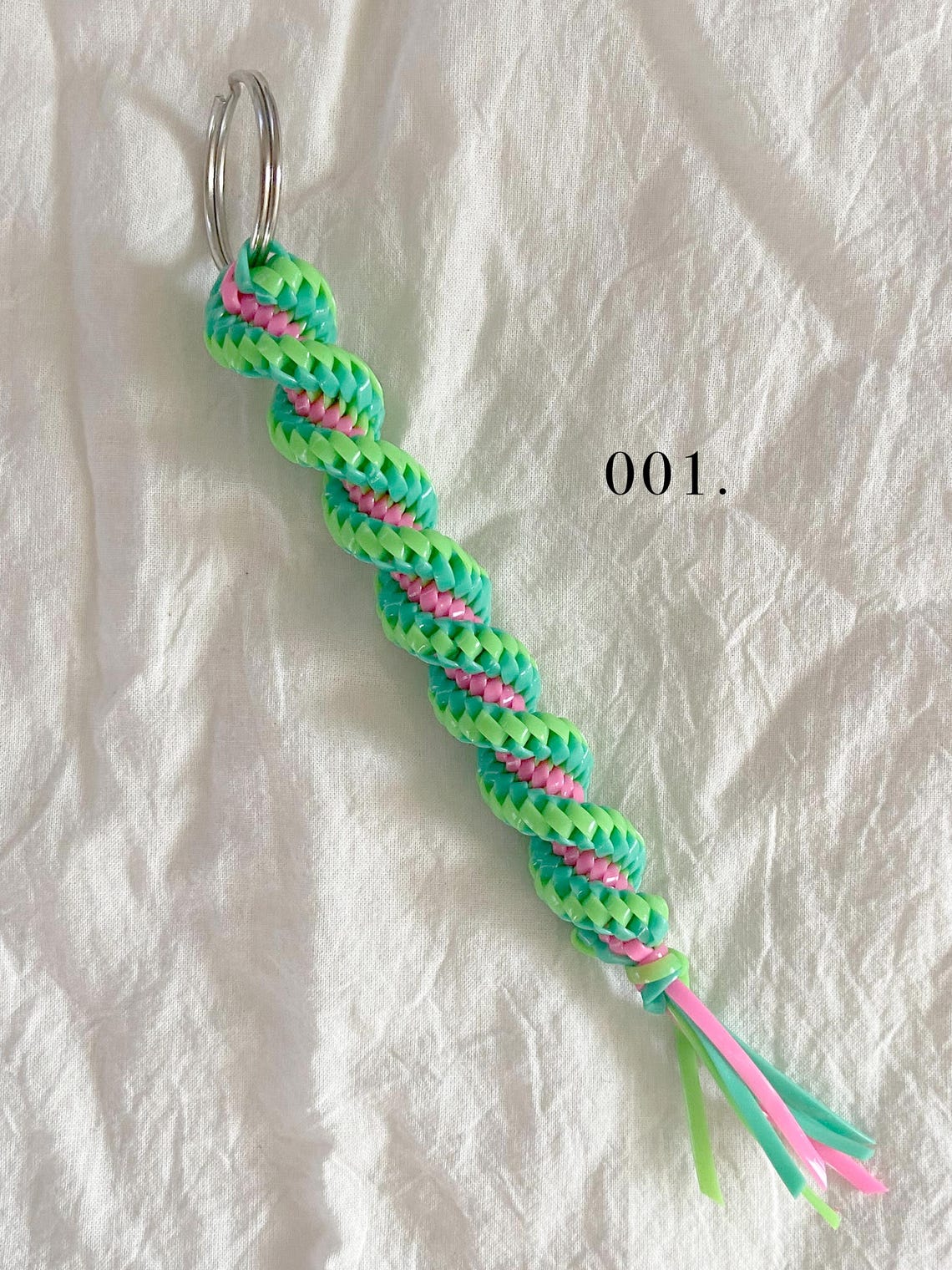 Corkscrew Stitch Style Lanyard | Boondoggle Keychain | Jumbo Lanyard ...