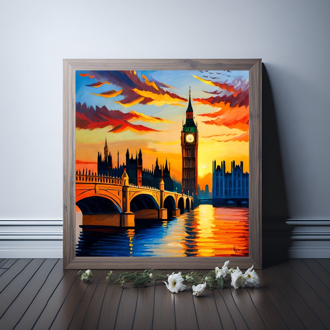 Big Ben Print, London Print, Wall Art, London Poster, London Decor, Big ...