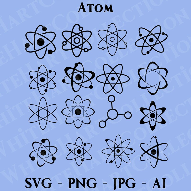 Molecule Svg - Etsy