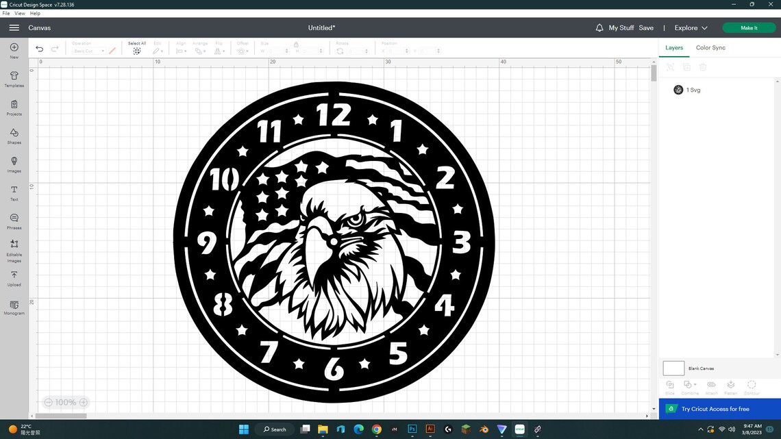 2 Clock Svg, Png, Jpg, Ai, Commercial Use, Clock Svg, Clock Silhouette ...