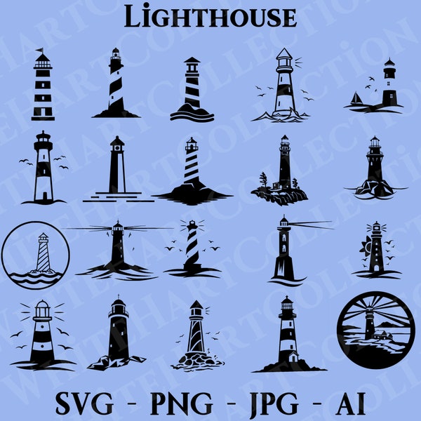 Faro archivo png - Etsy México
