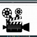 20 Movie Svg Bundle, Png, Jpg, Ai, Commercial Use, Film Svg, Camera Svg ...