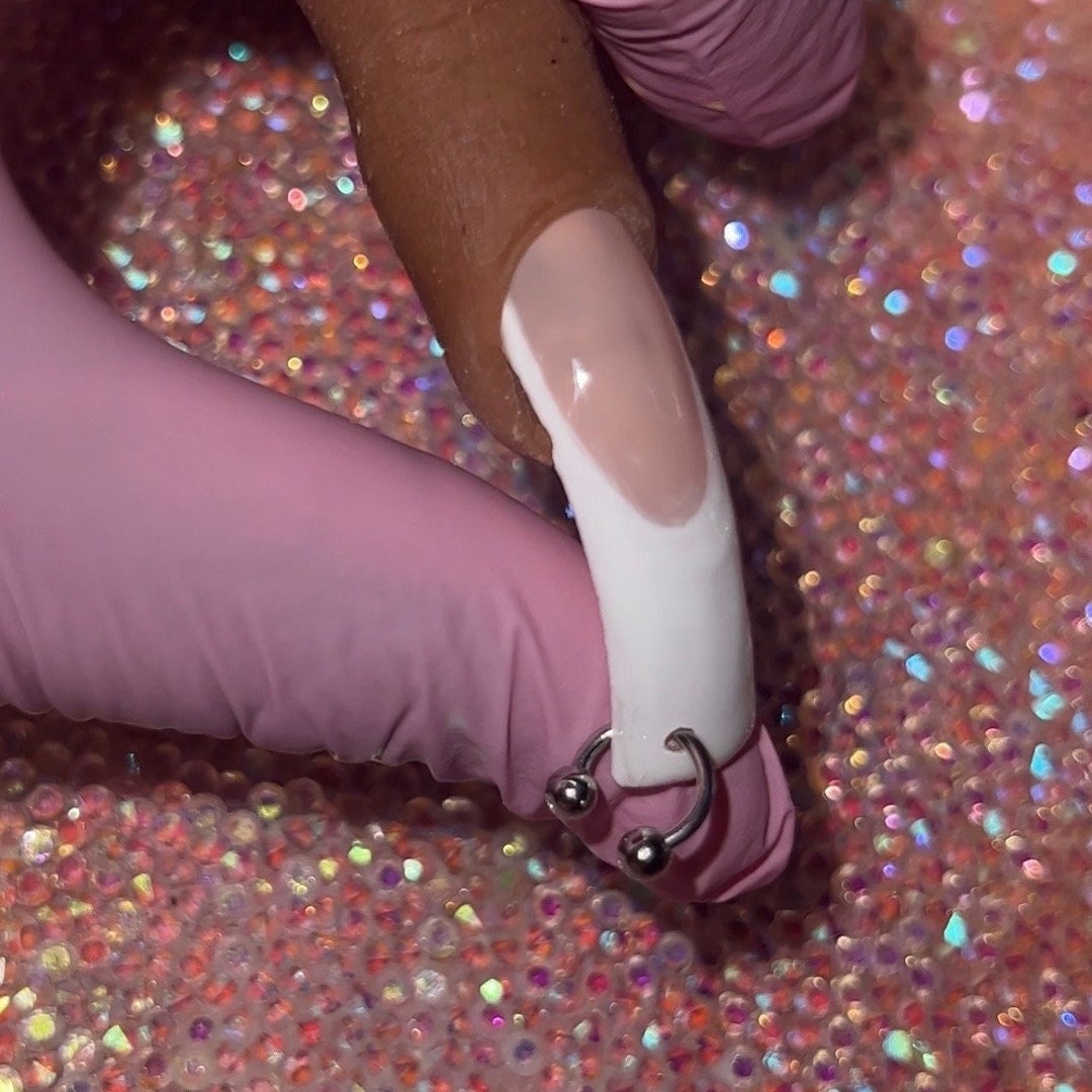 Horse Shoe Piercing Nail Charm/ Kawaii Charms/ Nail Art Supplies ...