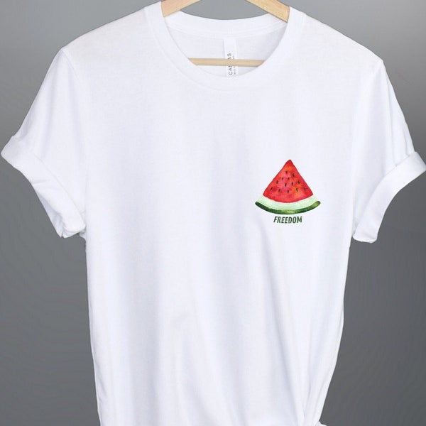 Palestine Watermelon Peace T Shirt - Etsy
