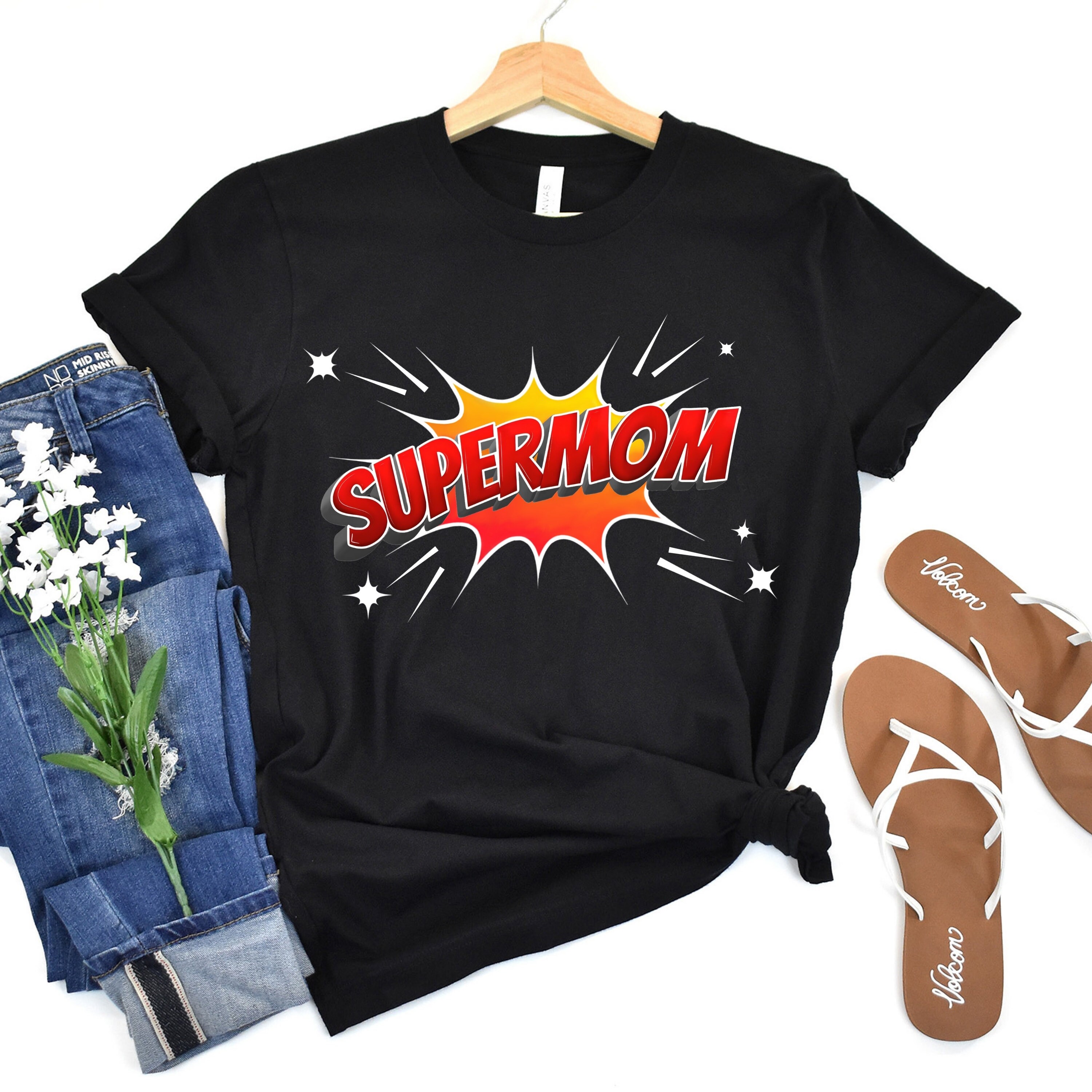 Supermom Png Files, Mothers Day Supermom Png File, Mothers Day, Cute ...