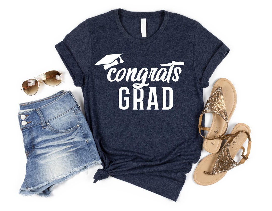 Congrats Grad Shirt Graduation Day Shirt Graduation Shirt, Grad Shirt ...