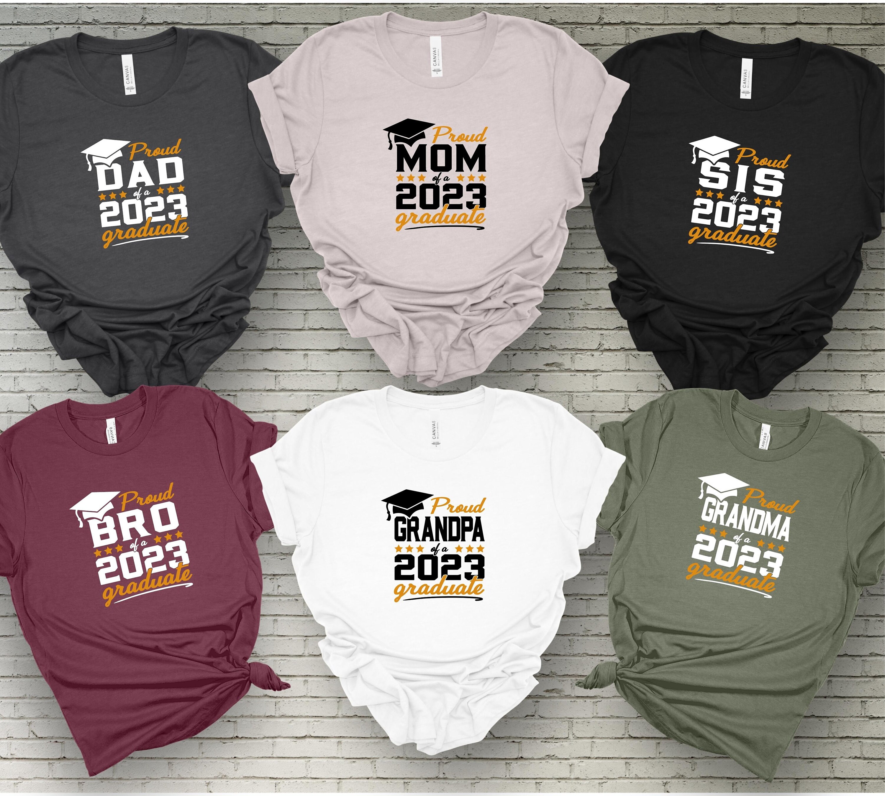 Custom Family Graduation Shirt Personalized With Class of 2023, Custom ...