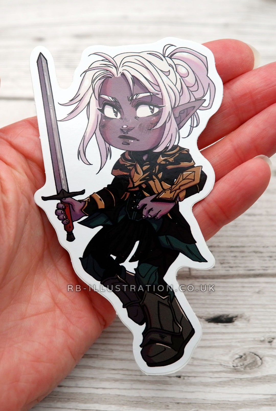 Minthara BG3 Baldur's Gate 3 Glossy Vinyl Sticker - Etsy