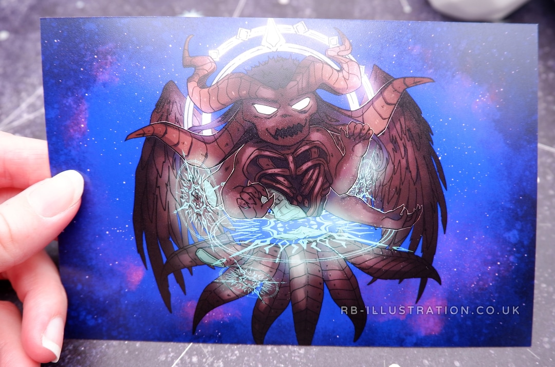 FFXIV Zodiark Endwalker 6x4" Art Print - Etsy