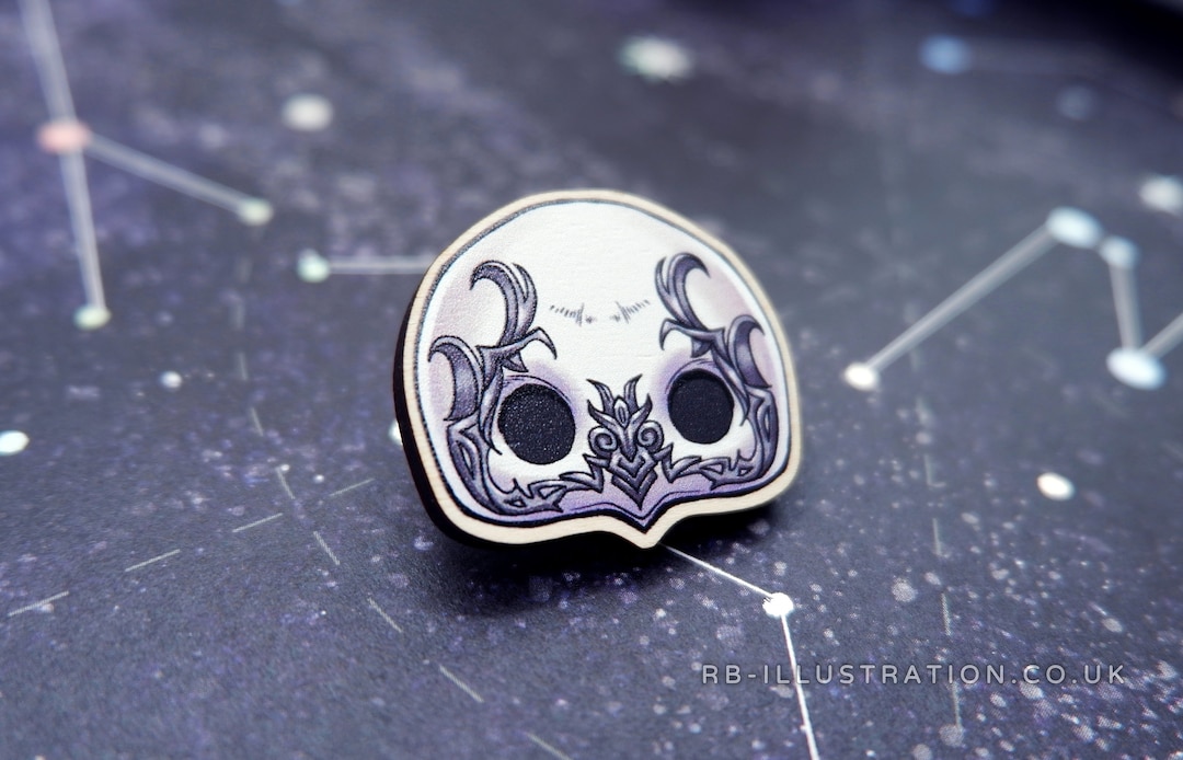 Ancient Mask - FFXIV Endwalker 1.3" Wooden Pin - Etsy