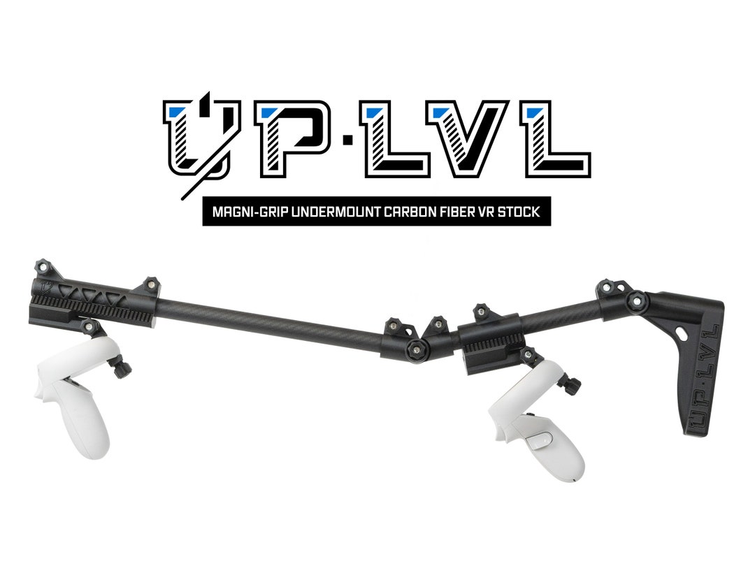Magni-grip Undermount Carbon Fiber VR Gun Stock for Meta Quest 2 - Etsy