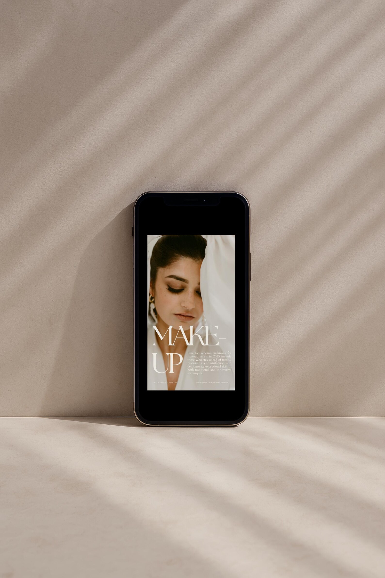 IPhone Mockup PSD | Minimal Neutral Scene | High-res Smart Object ...