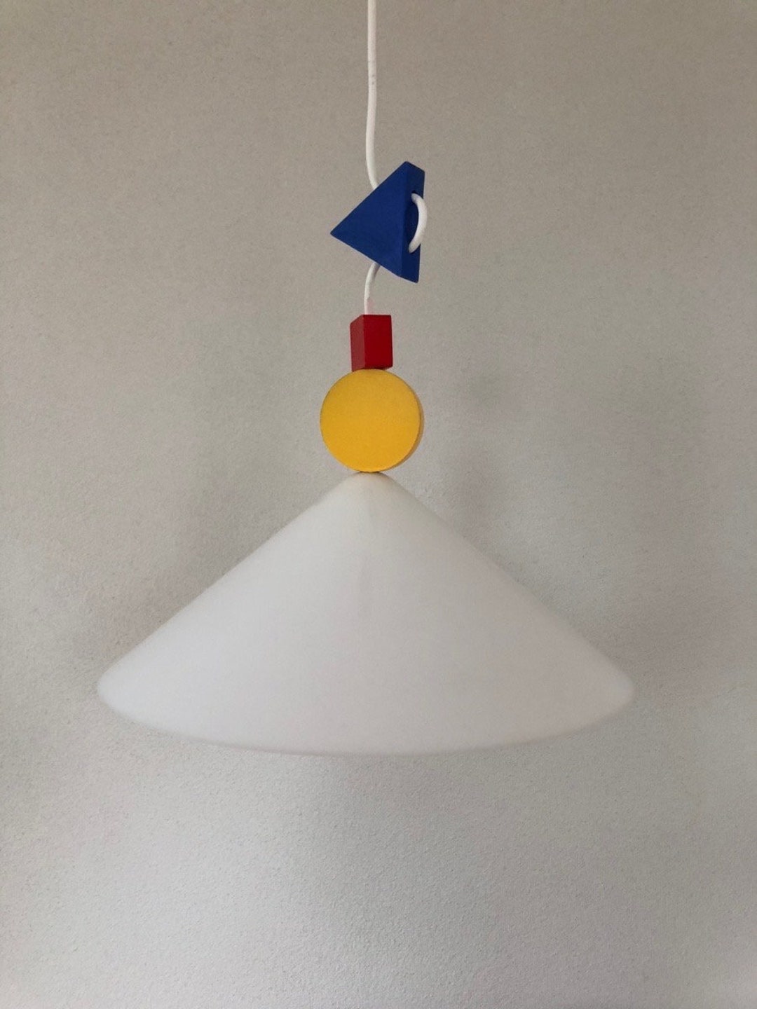 Vintage IKEA 90s Memphis Style Lamp, Vintage Pendant Light, Postmodern ...