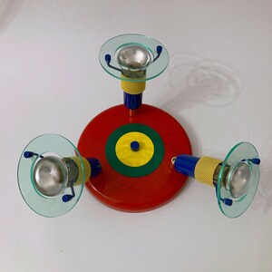 Vintage Memphis Style Flush Mount Ceiling Lamp: 80s Retro Colorful ...