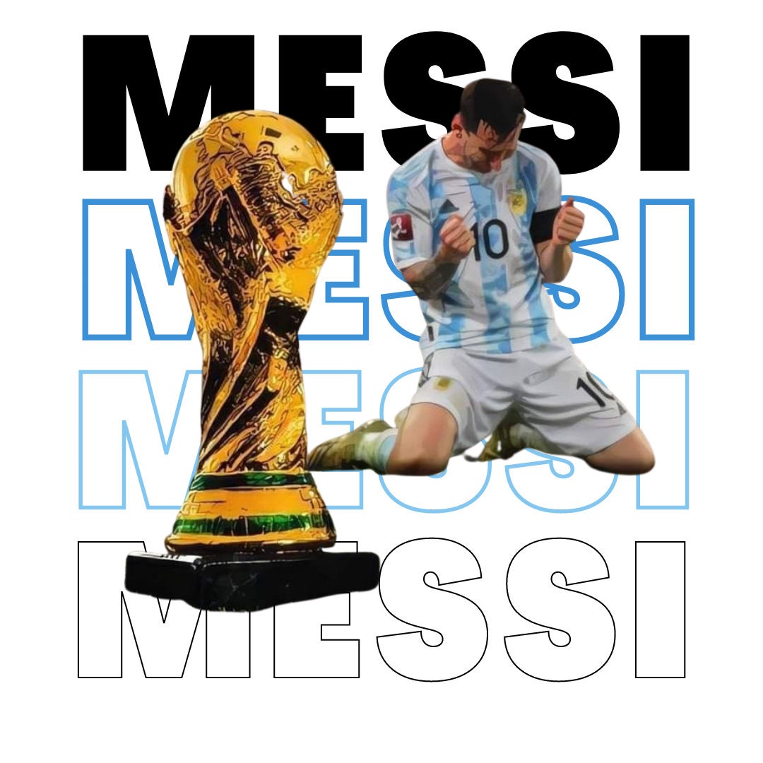 Lionel Messi Shirt PNG, World Cup Champion Argentina, King Messi, World ...