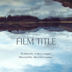 Cinematic Film Pitch Deck Template - Etsy