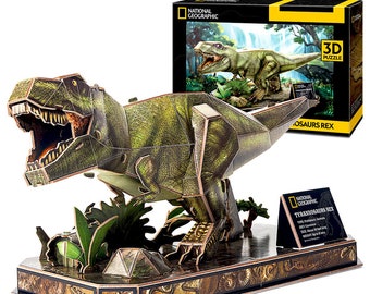 Tyrannosaurus Rex 3d Puzzle - Etsy