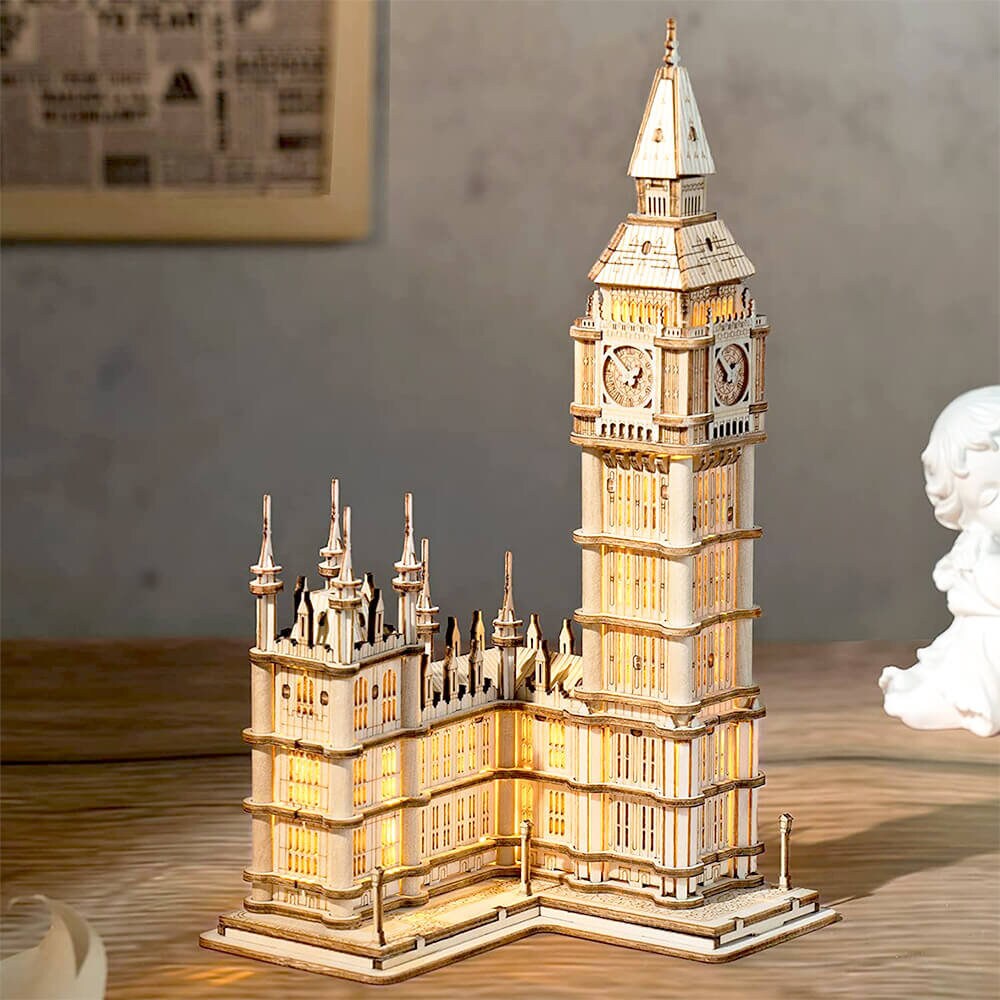 Wooden Model Big Ben - Etsy