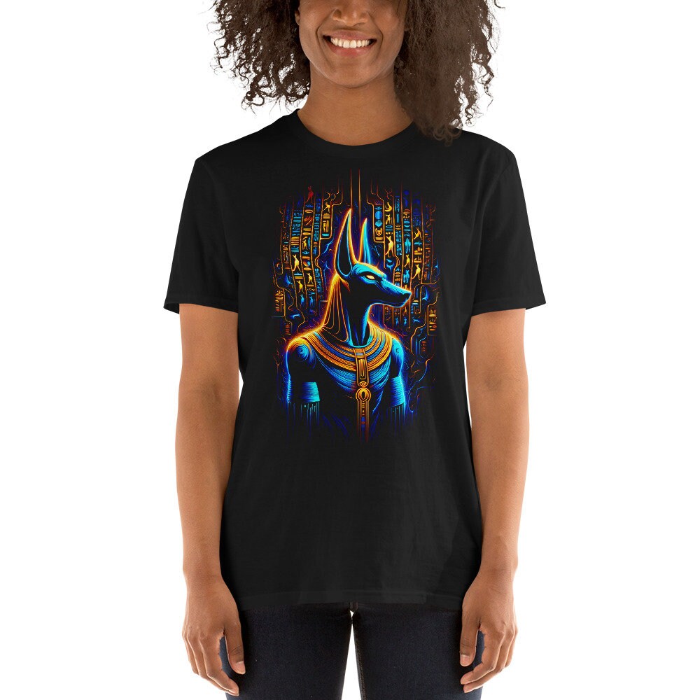 Anubis T-shirt: Ancient Egypt Mythology, Jackal God - Etsy