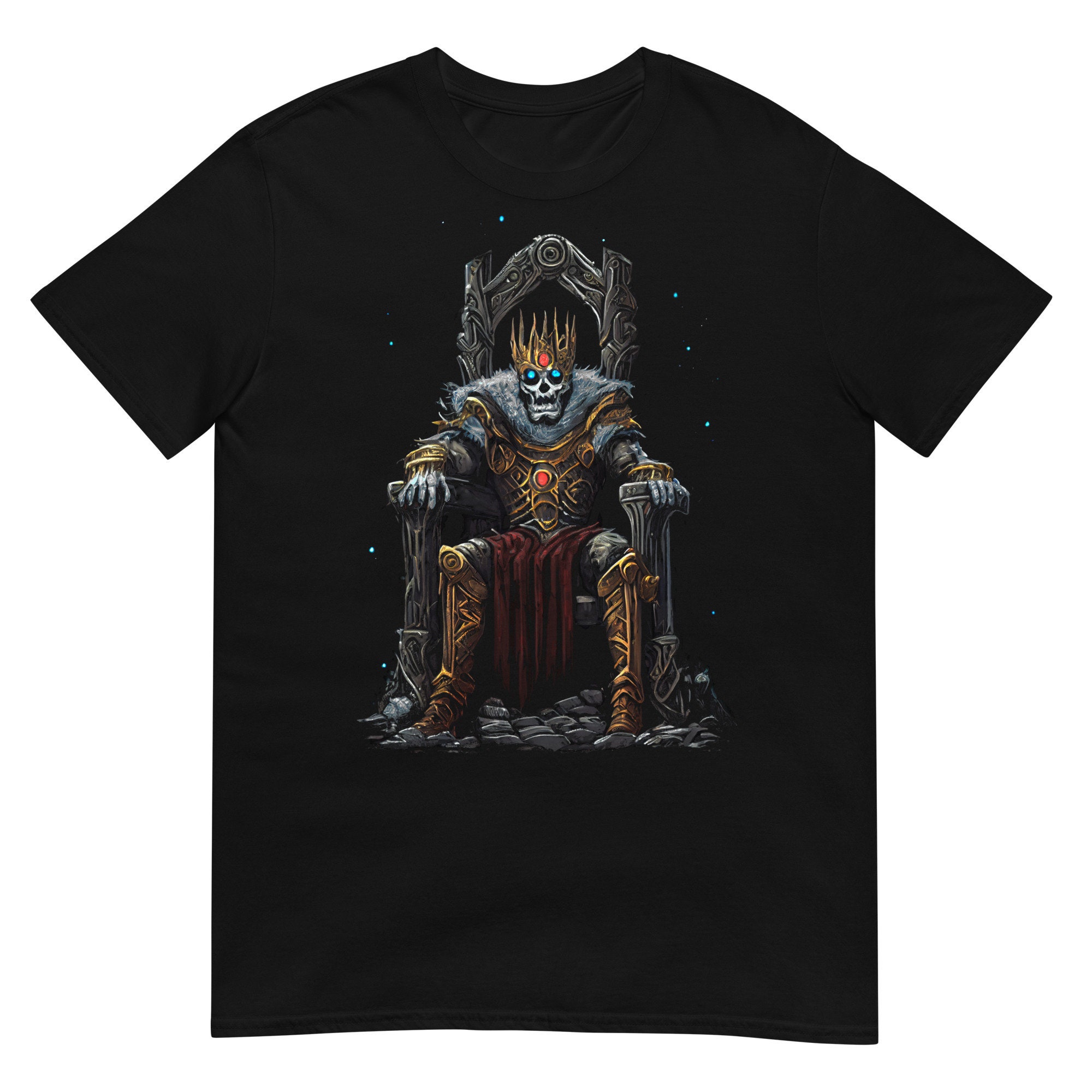 Dread Lich T-shirt: Terrifying Unholy Draugr King, Undead Fantasy ...