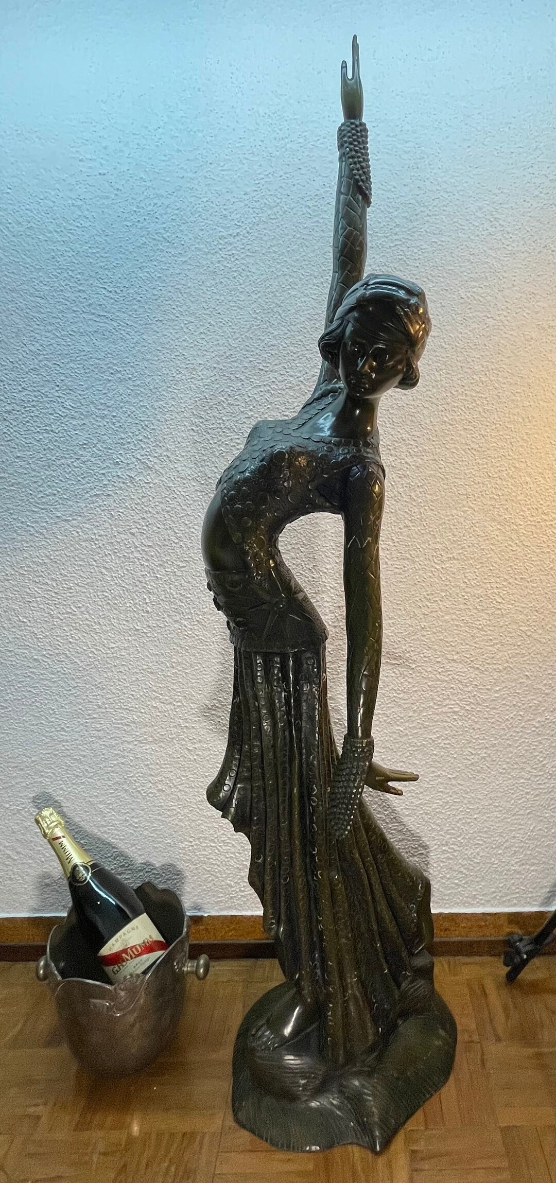 Demetre Chiparus Bronze Magnificent Belly Dancer - Etsy