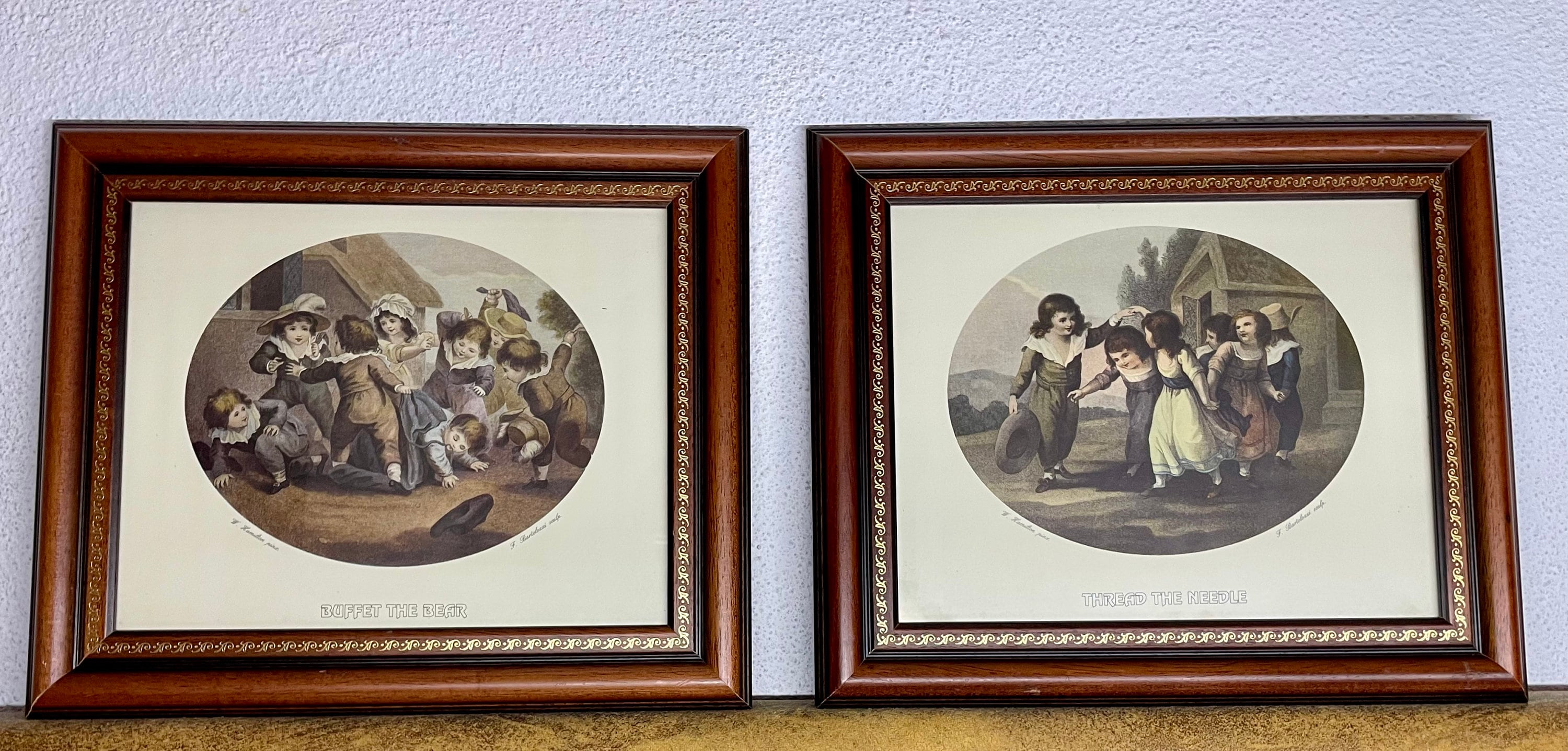 Set of Two Prints Featuring Paintings Originally by William Hamilton - Etsy