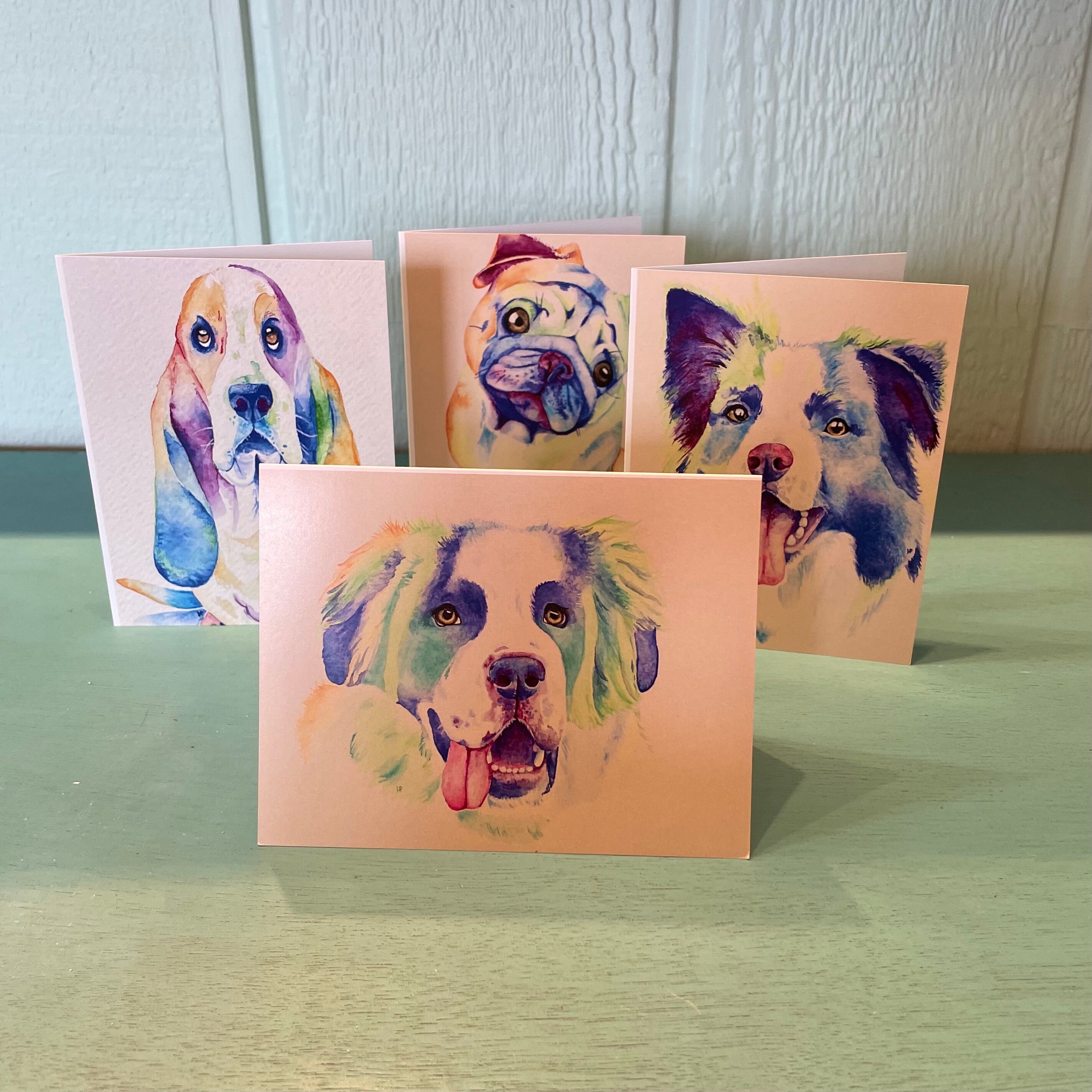 Note Card, Rabbit Art, Rabbit Note Card, Blank Note Card, Animal Card ...