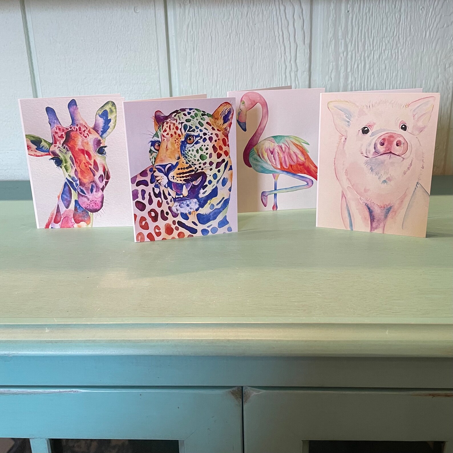 Note Card, Rabbit Art, Rabbit Note Card, Blank Note Card, Animal Card ...