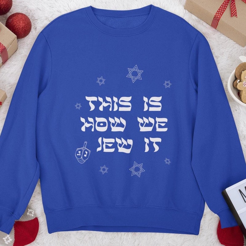 Chanukah Sweater - Etsy