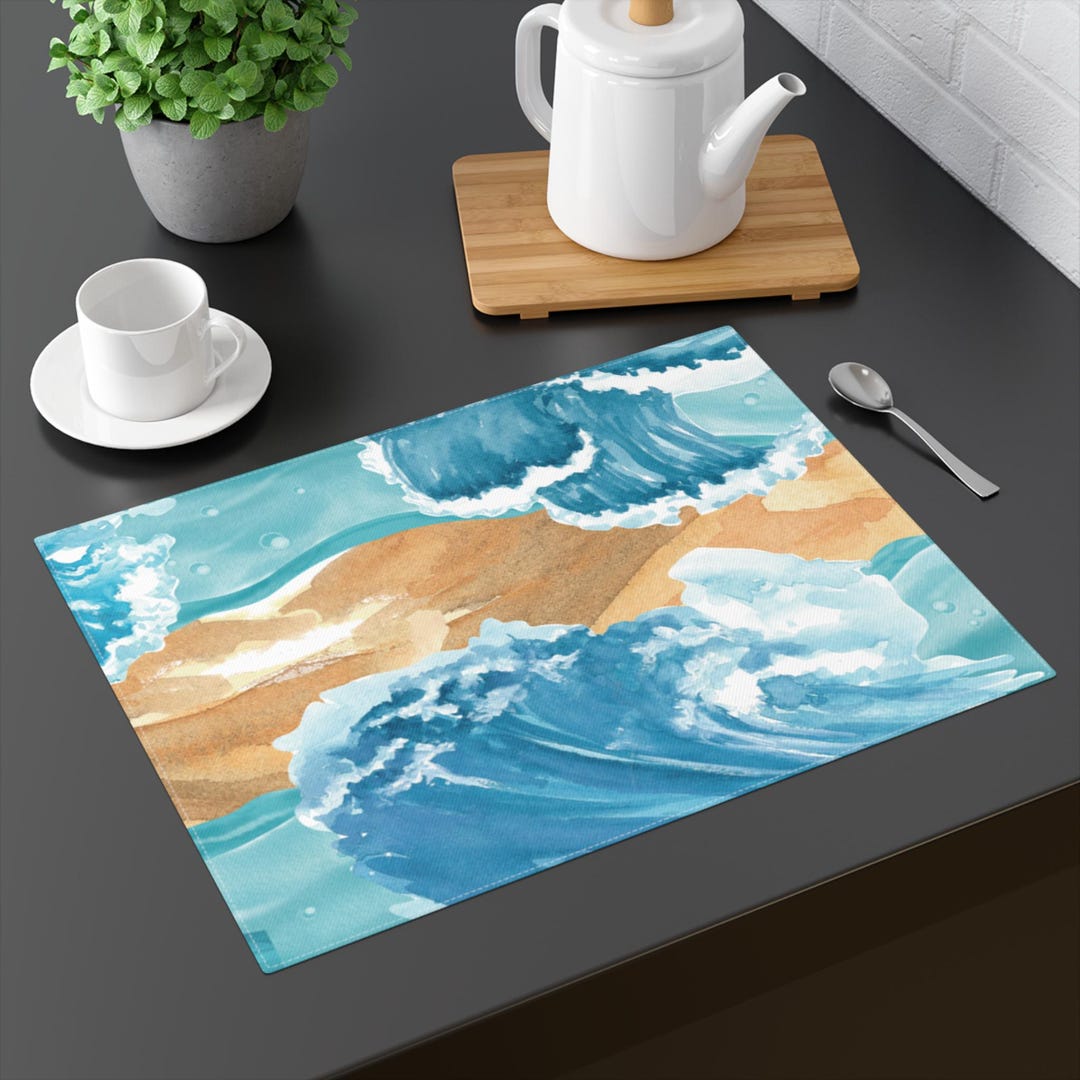 Passover Placemat, Red Sea Splitting Seder Mat, Jewish Holiday Decor ...