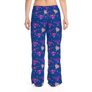 Chanukah Menorah Pajama Pants, Hanukkah Gift for Her, Jewish Holiday ...