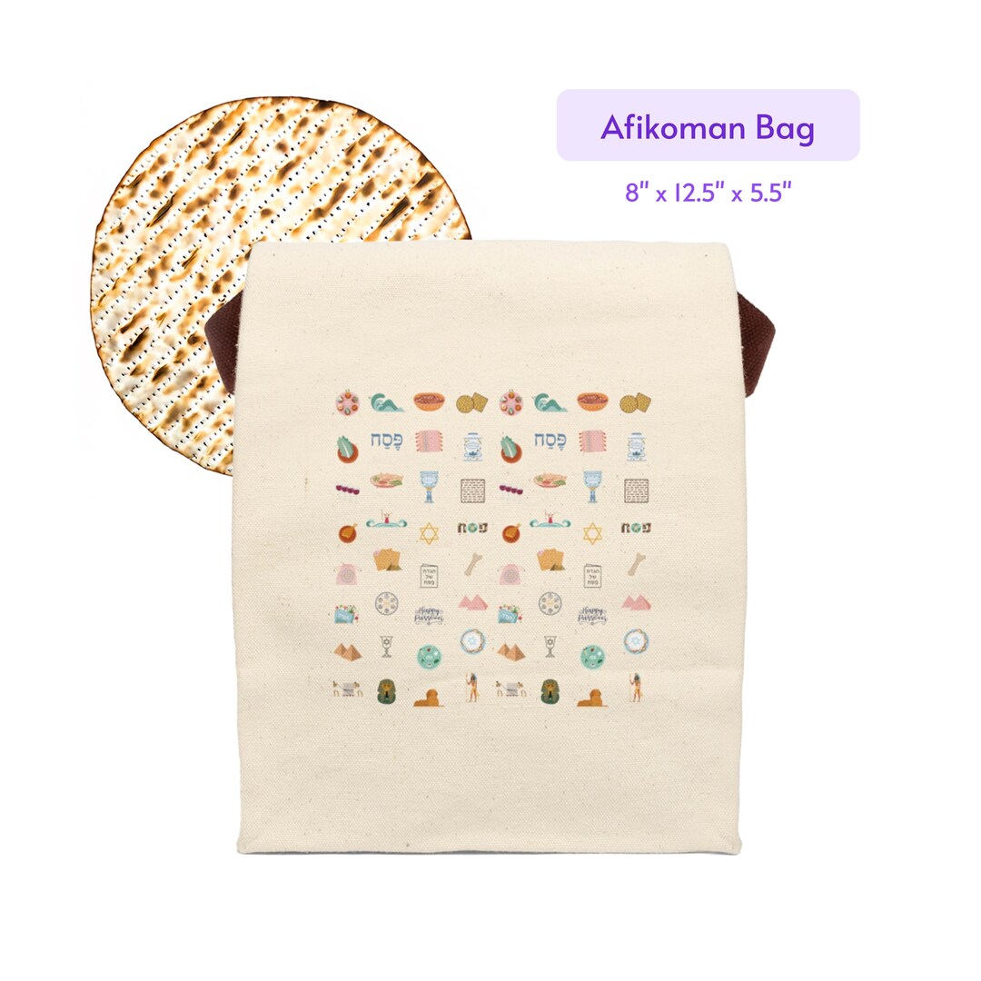 Afikoman Seder Passover Bag, Afikoman Bag Cover for Passover Seder ...