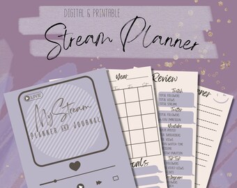 Twitch Planner - Etsy