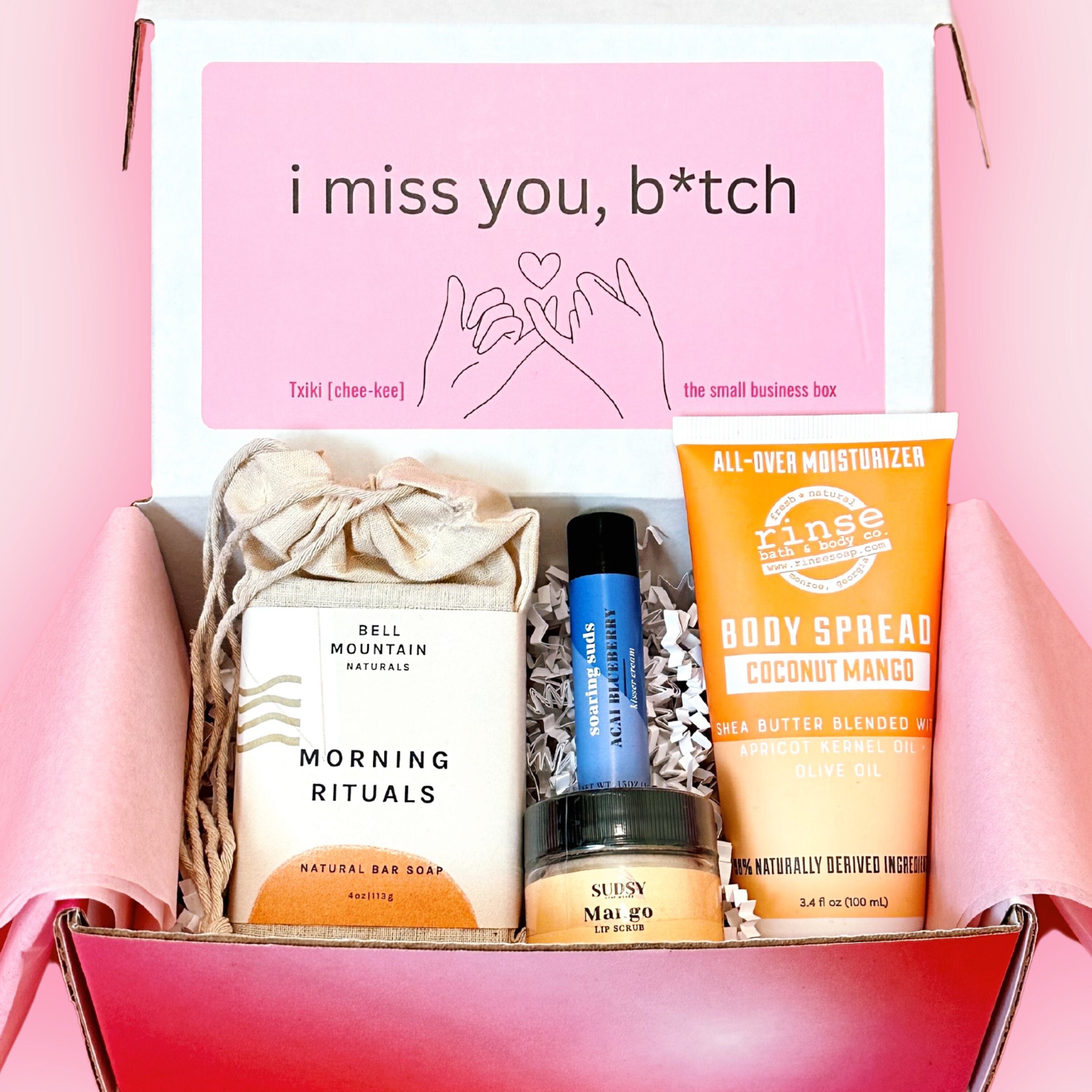 Miss You Bestfriend Gift Box - Etsy